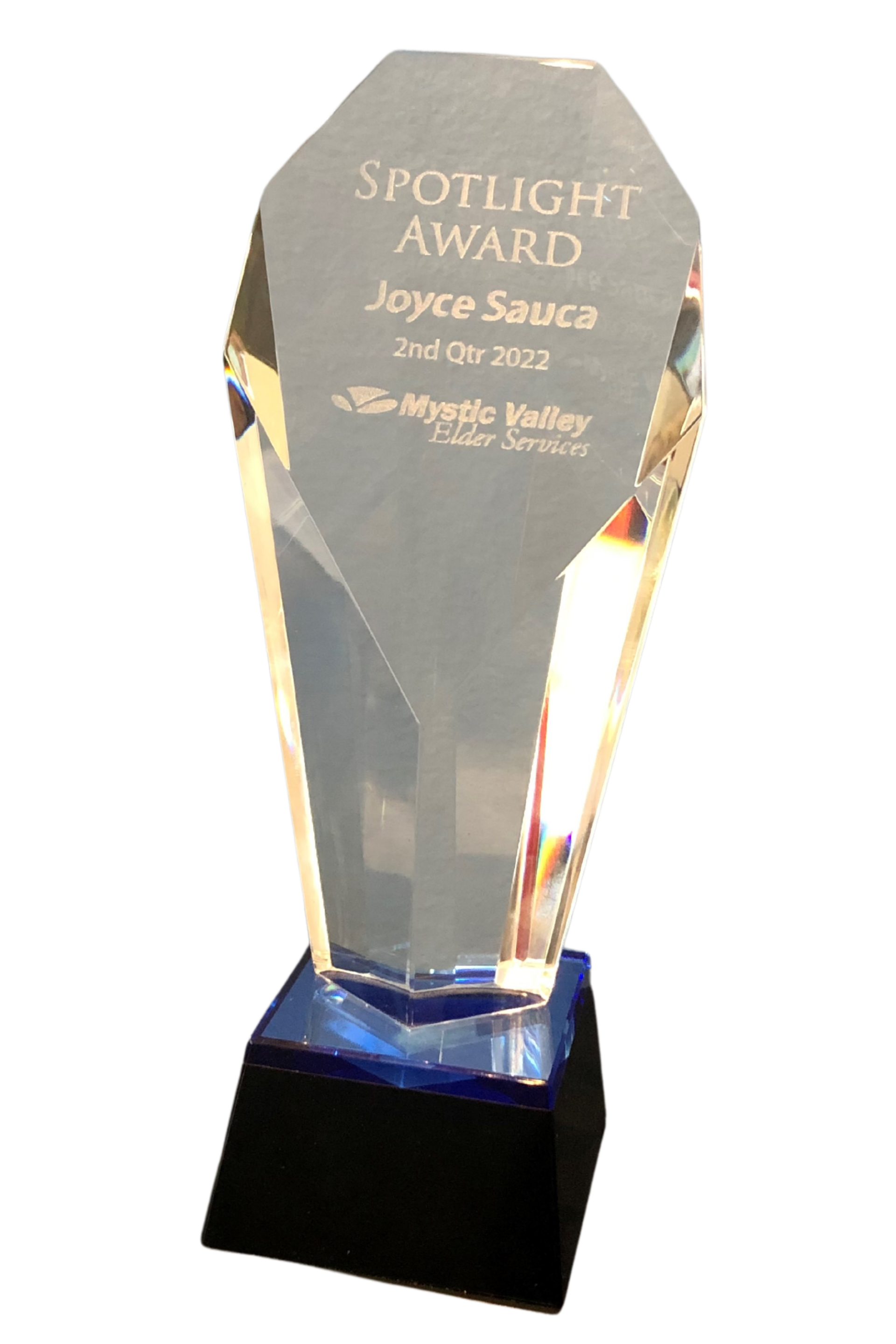 MVES Honors Spotlight Award Winner - Mystic Valley Elder Services
