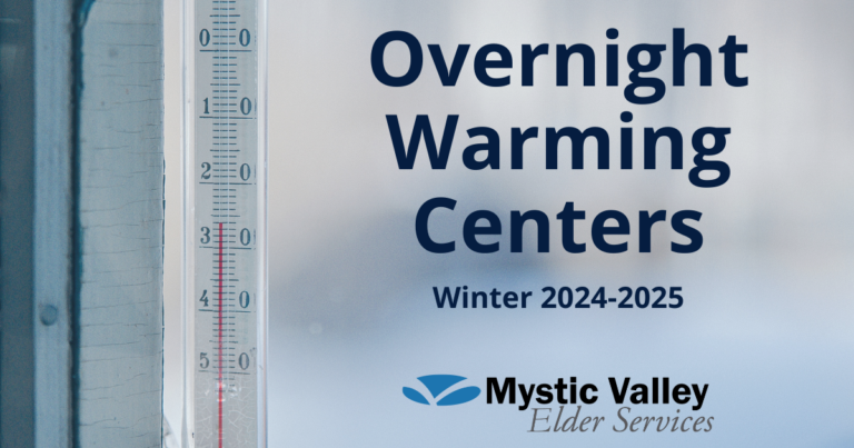 Overnight Warming Centers: Winter 2024-2025 - Mystic Valley Elder Services